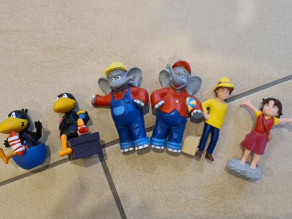 6 Toniefiguren Rabe Socke , Heidi und Benjamin Blünchen | Kaufen auf ...