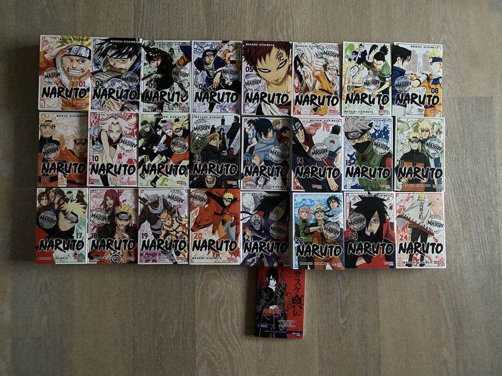 Naruto Manga Sammlung, Band 1-24, Komplett, Top Zustand! (Neu (gemäss ...
