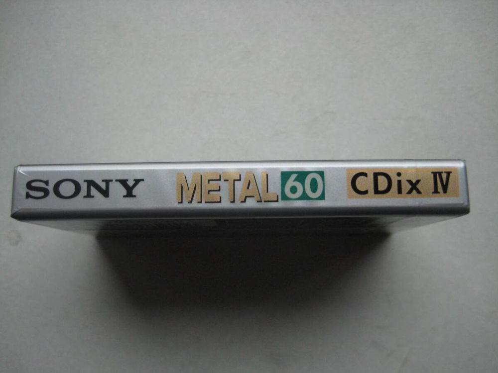 SONY C-60 CD ix Metal Type IV Position sehr selten, Original | Kaufen ...