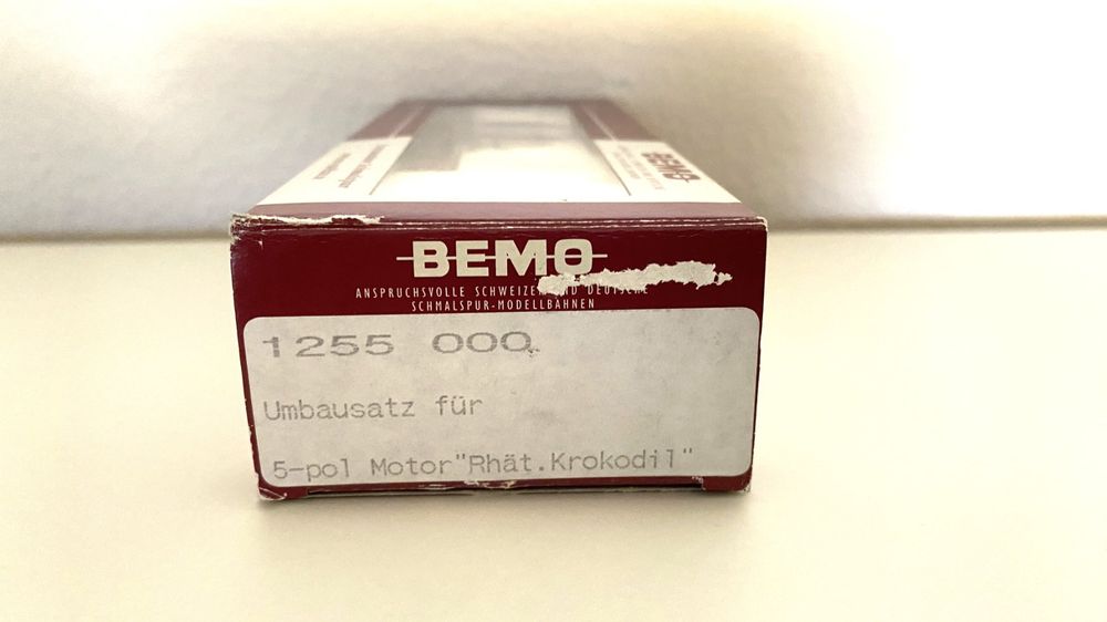 BEMO 3-pol Motor zu 1255 Rhät. Krokodil (Gebraucht) in Hünenberg für ...