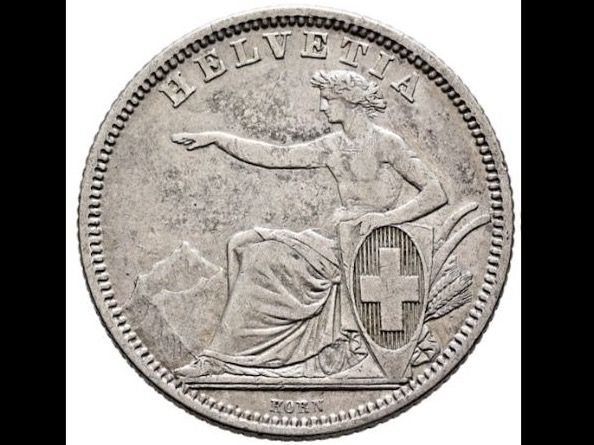 1 franken 1860 fast Vorzüglich!!! (Gebraucht) in Tägerwilen für CHF 203 – mit Lieferung auf ...