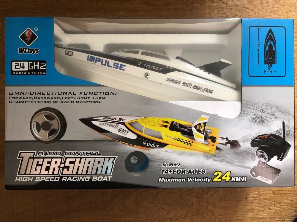 R/C Racing Boat (Tiger-Shark) | Kaufen auf Ricardo