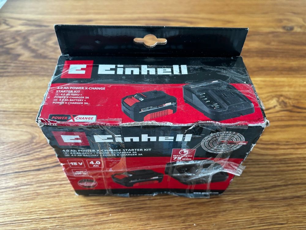 Einhell Starter Kit 4,0 Ah (Battery and charger) | Kaufen auf Ricardo