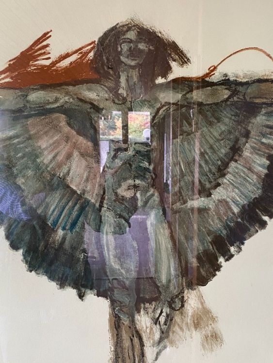 Ikarus - Original v. Rudolf Mirer / Schweizer Maler | Kaufen auf Ricardo