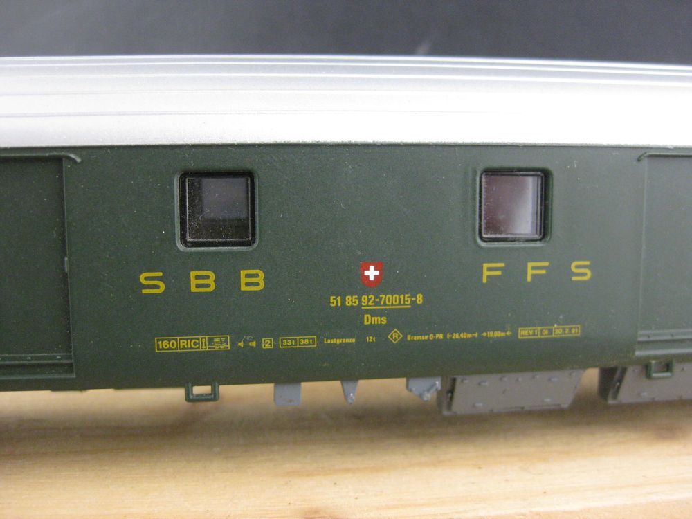 Jouef SBB RIC Gepäckwagen (Gebraucht) in Malters für CHF 35 – mit Lieferung auf Ricardo kaufen