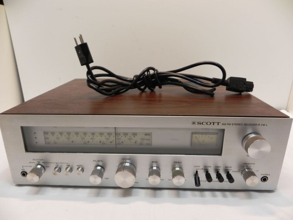 SCOTT R316L AM-FM STEREO RECEIVER (514) (Defekt) in la Chaux-de-Fonds ...
