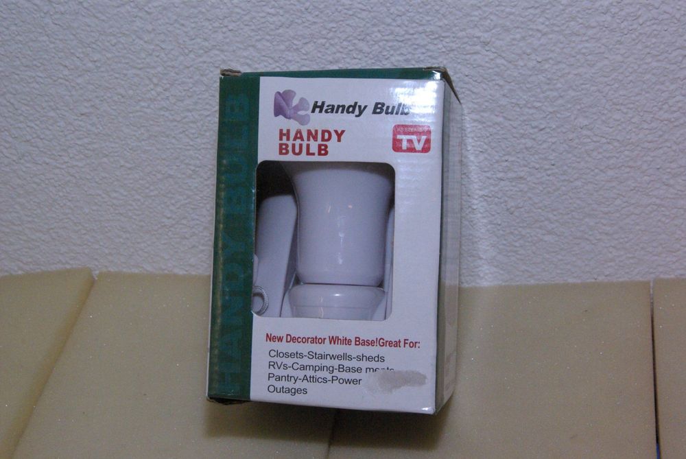 Handy Bulb Portable Wandleuchte, weiss (Neu und originalverpackt) in ...