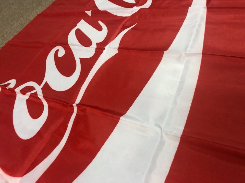 Fahne Coca Cola Coke Enjoy Zero Flasche Dose Flag Getränk | Kaufen auf ...