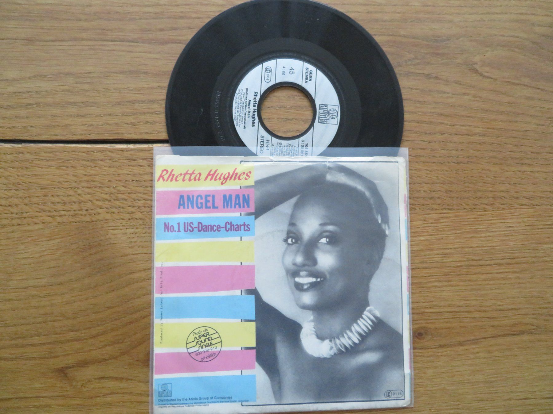 Rhetta Hughes - Angel Man Single Schallplatte Top Zustand! (Neu (gemäss ...