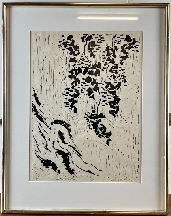 interessant Litho handsigniert. | Kaufen auf Ricardo