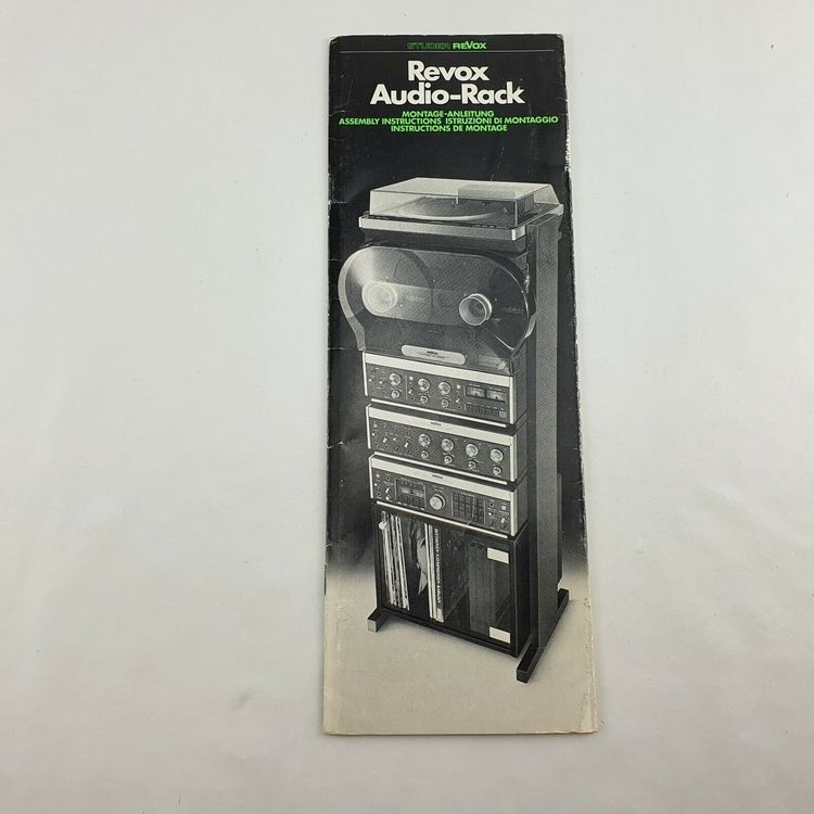 Revox Audio Rack Montage-Anleitung | Kaufen auf Ricardo