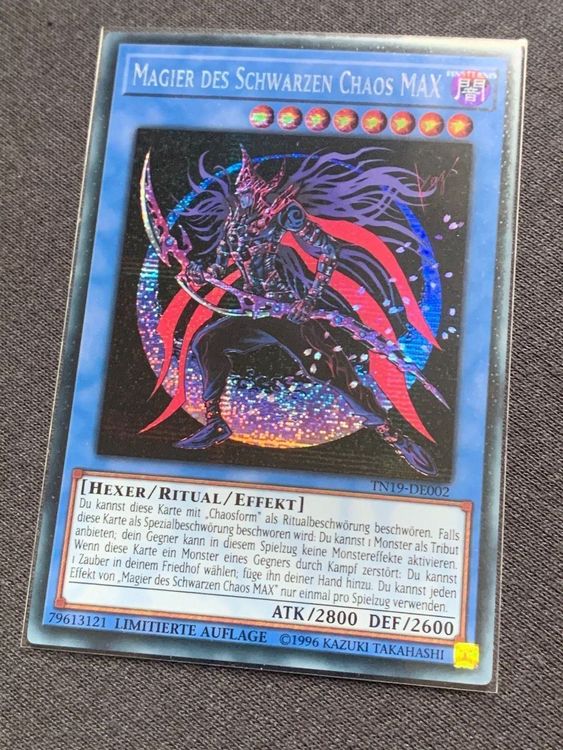 Magier des schwarzen Chaos MAX Yu-Gi-Oh! (Neu und originalverpackt) in ...