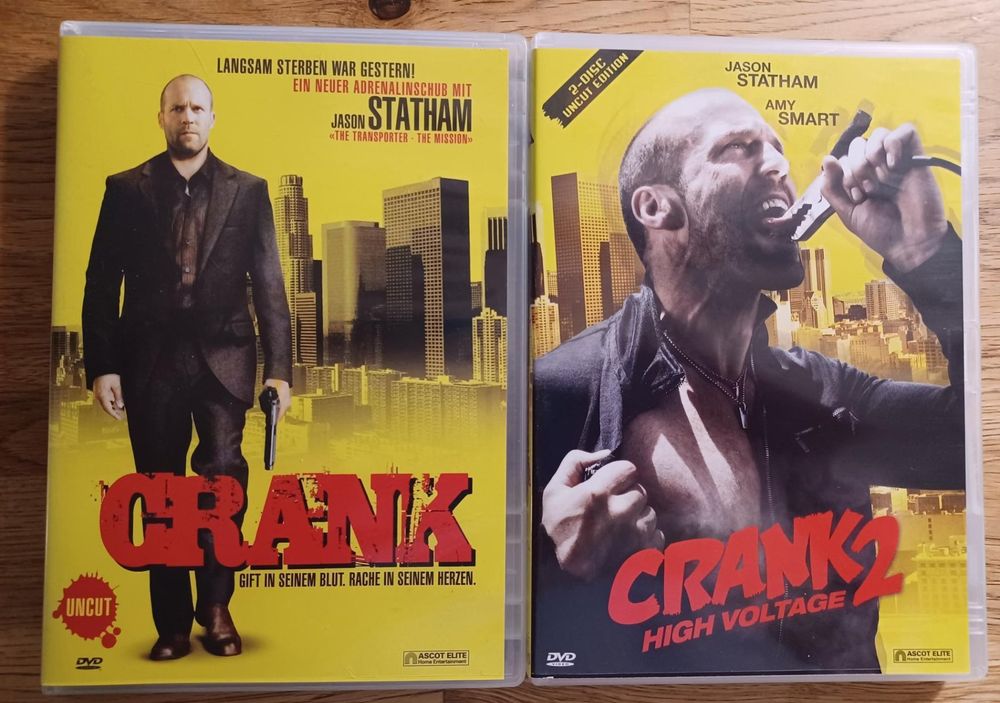 Crank 1 &2 - Jason Statham, Amy Smart, Efren Ramirez (Gebraucht) in ...