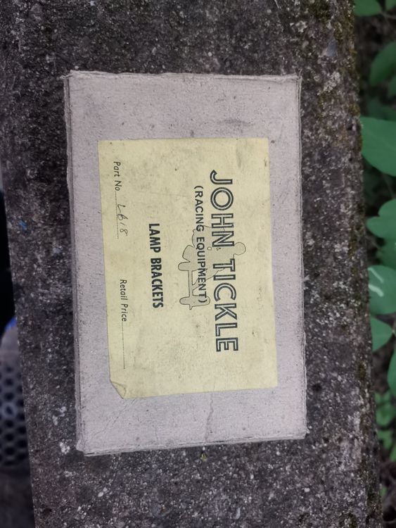 Lampen Halterung John Tickle Triumph/Northon/BSA (Neu und ...