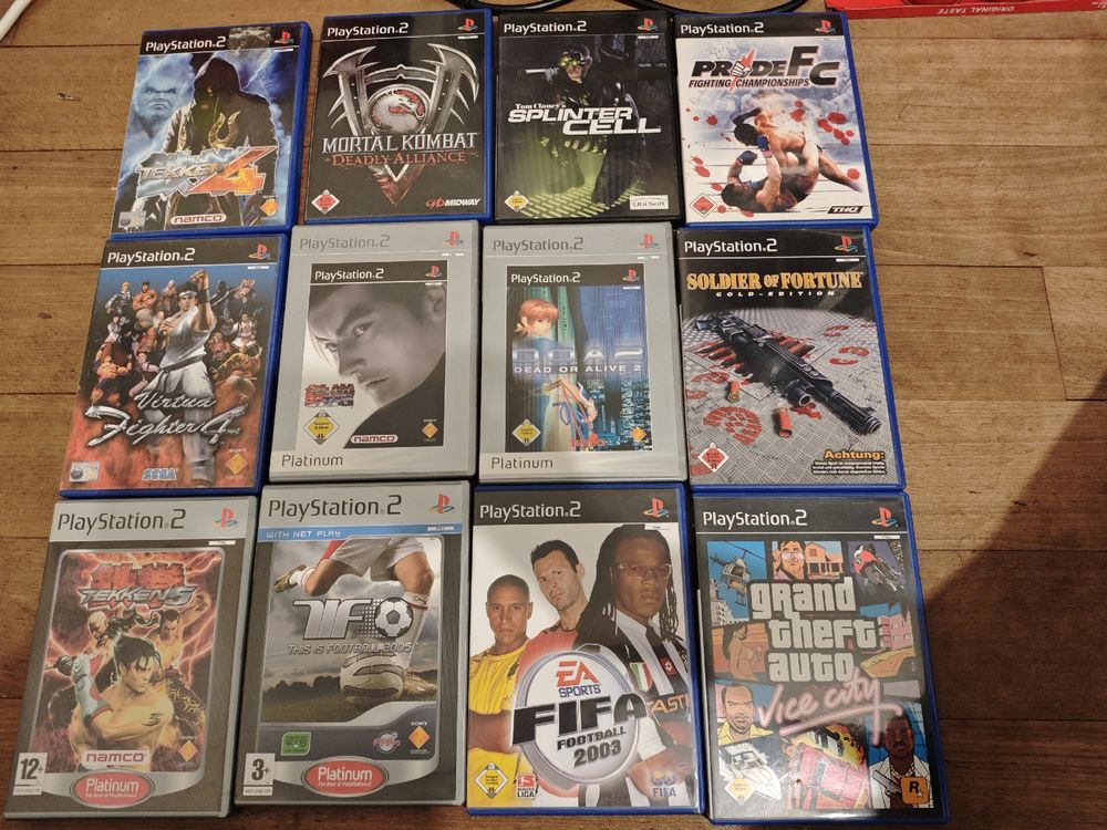 PS2 Games collection (Defekt) in Bern für CHF 8 – mit Lieferung auf ...