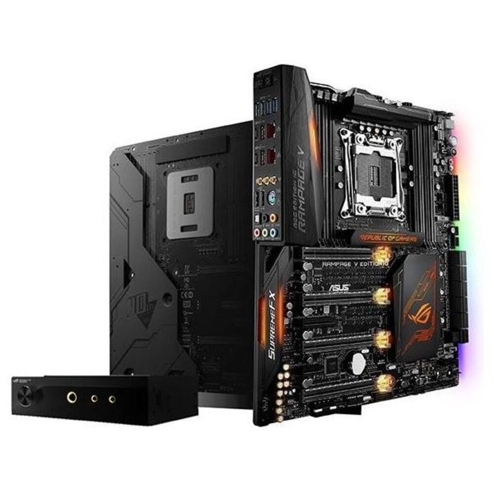 ASUS ROG RAMPAGE V EDITION10 Intel X99 LGA 2011-V3 DDR4E-ATX (Gebraucht ...
