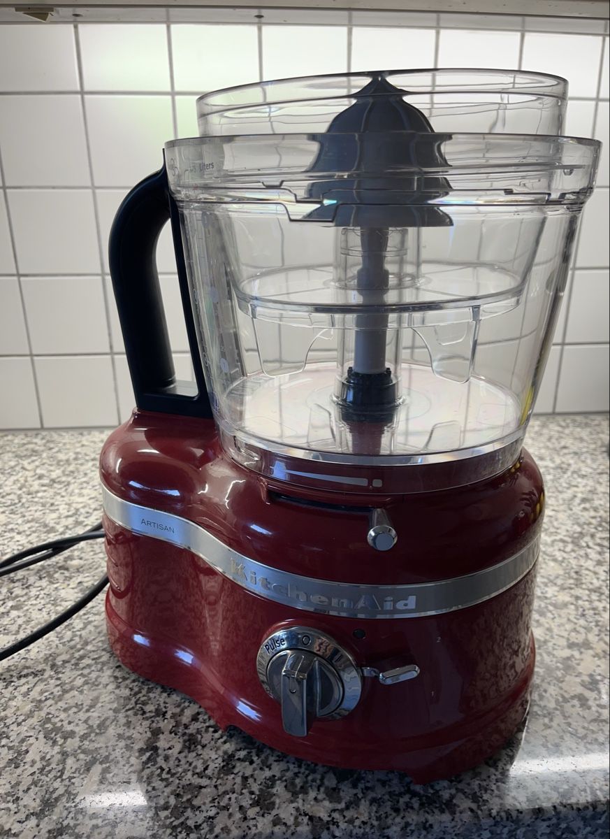 KitchenAid Food Processor Artisan, Rot, Top Zustand! (Neu (gemäss ...