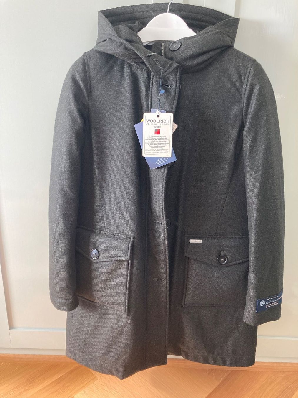 WOOLRICH LORO PIANA STORM SYSTEM JACKET WOOL/CASHM., S, NEU (Neu und ...