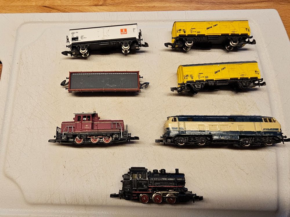 Spur Z Loks mit Wagon zu verkaufen (Gebraucht) in Schinznach-Dorf für CHF 145 – mit Lieferung ...