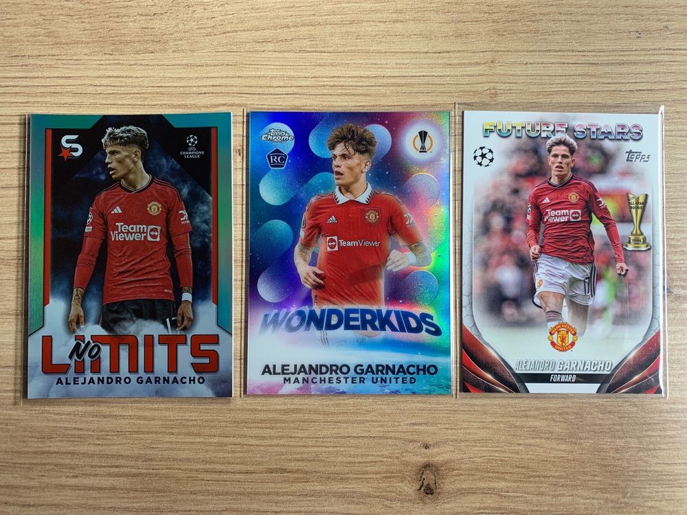 Soccer Alejandro Garnacho Lot 3 Cards 🔥 (Gebraucht) in Netstal für CHF ...