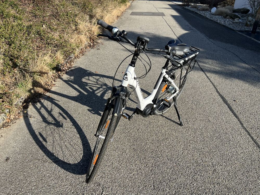 E-Bike Crosswave Pro, weiss | Kaufen auf Ricardo