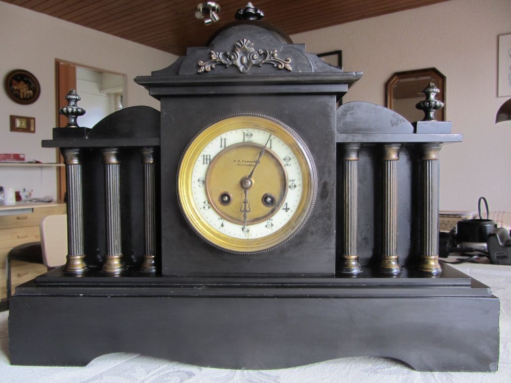 Kaminuhr W.A. Perry&Co. Birmingham | Kaufen auf Ricardo