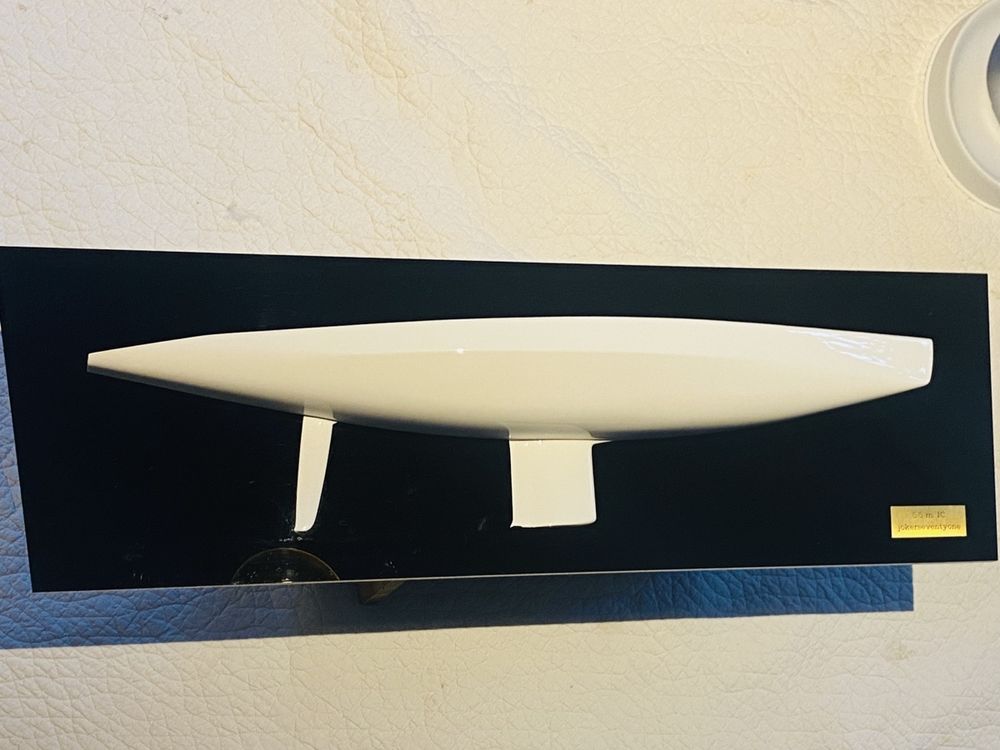 Halbmodell Segelboot „5.5 m IC Joker Seventyone“ – acrylglas (Gebraucht ...