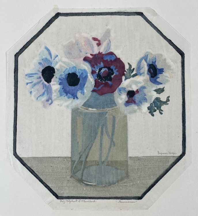 Dagmar Hooge (1870-1930) Holzschnitt Handsigniert (Gebraucht) in Root ...