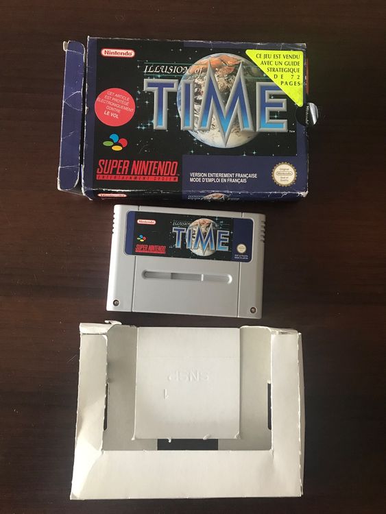 Nintendo SNES Illusion of Time version française! | Kaufen auf Ricardo