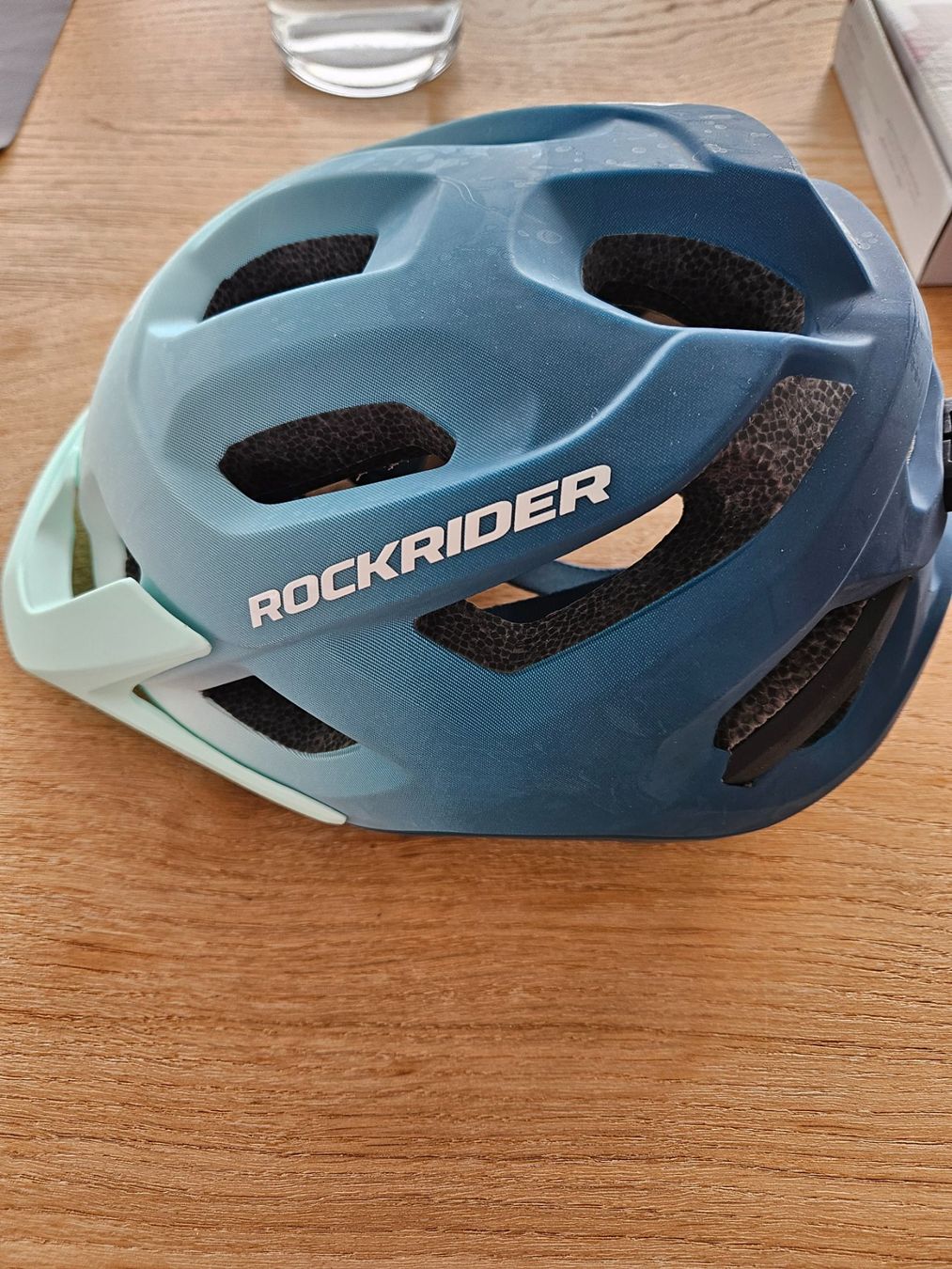 Rockrider Mountainbike Helm, Top Zustand, Grösse 55-59 cm (Neu (gemäss Beschreibung)) in ...