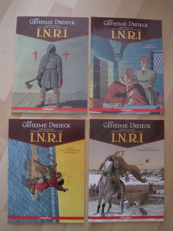 Das Geheime Dreieck I.N.R.I 1-4 Comic plus+ Alben Topp LOT | Kaufen auf ...