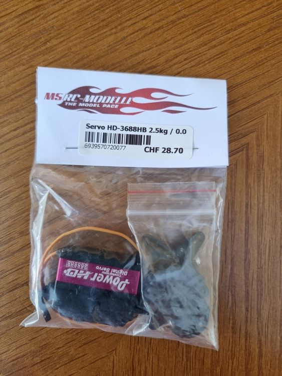 Servo HD-3688HB 2.5kg Digital (Neu und originalverpackt) in Rüti für CHF 2 – mit Lieferung auf ...