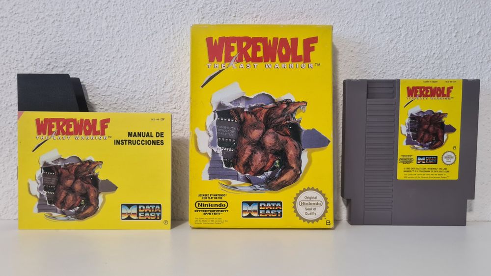 HALLOWEEN Auktion: WEREWOLF - CIB / Pal B Nintendo NES (Gebraucht) in ...