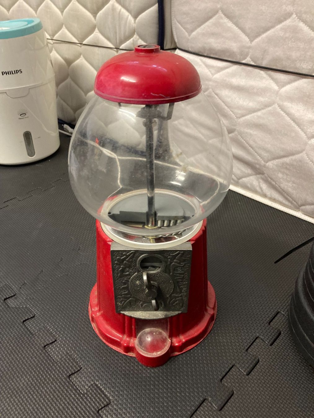 Retro Kaugummiautomat / Candy Dispenser – rot, Tischmodell, (Gebraucht ...