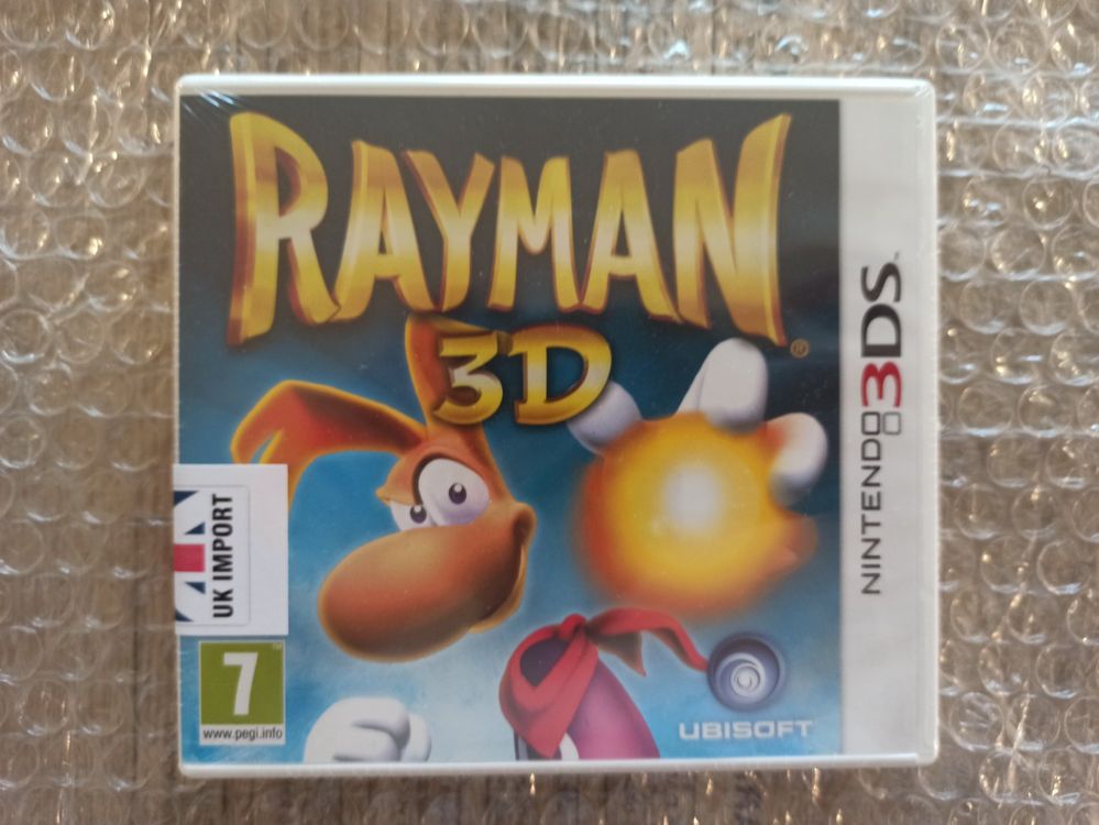 NEU📀🎮📀Rayman 3D - Nintendo 3DS / Neu & Sealed📀🎮📀 (Gebraucht) in ...