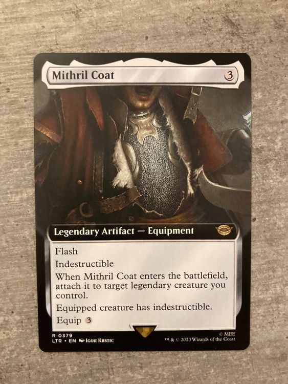 Extended Art Mithril Coat The Lord of the Rings NM | Kaufen auf Ricardo