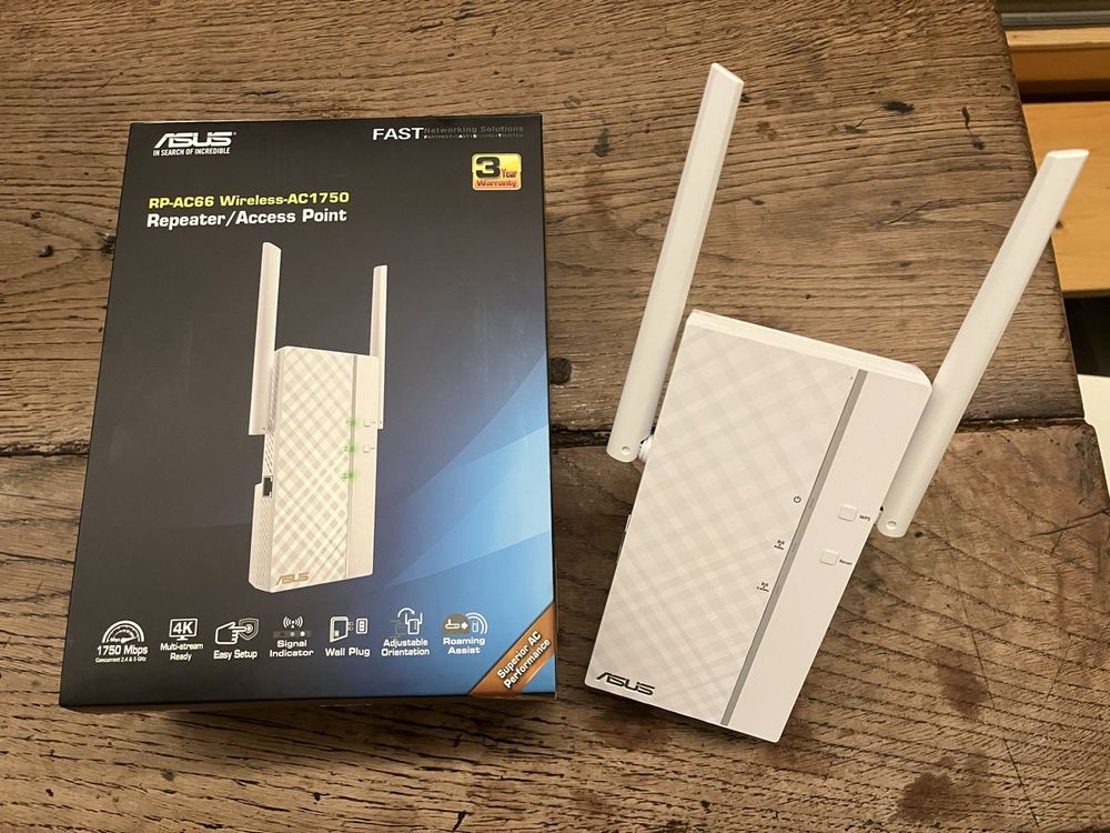 WLAN Router ASUS RP-AC66 Wireless AC1750 (Gebraucht) in Ehrendingen für ...