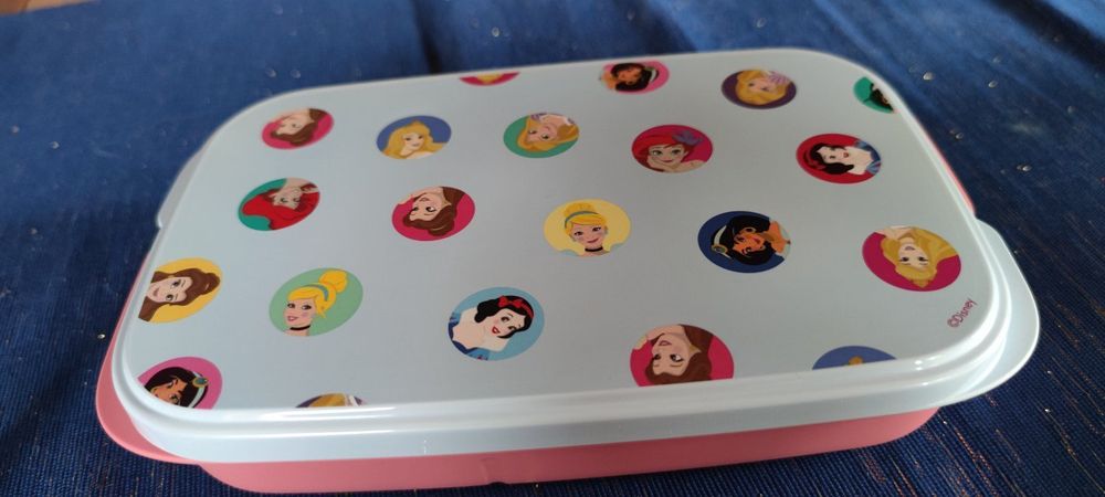 Tupper Snackbox Disneys Princess 590 ml mit 2 Abteil (Neu und ...