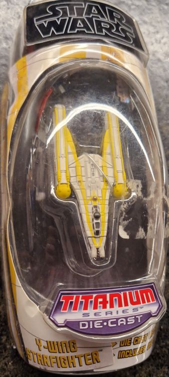 Star Wars Y-Wing Starfighter Titanium Series OVP (Neu und ...