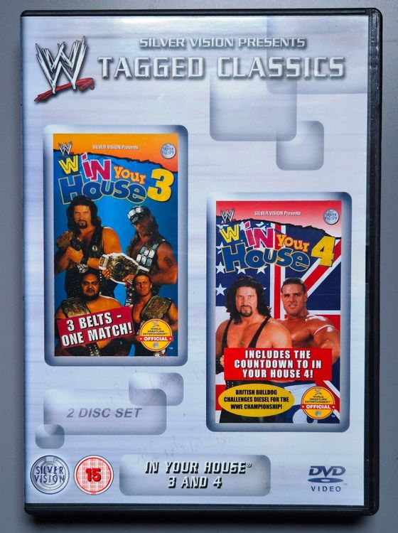WWE Tagged Classics In Your House 3 + 4 2 DVD WWF WCW (Gebraucht) in ...