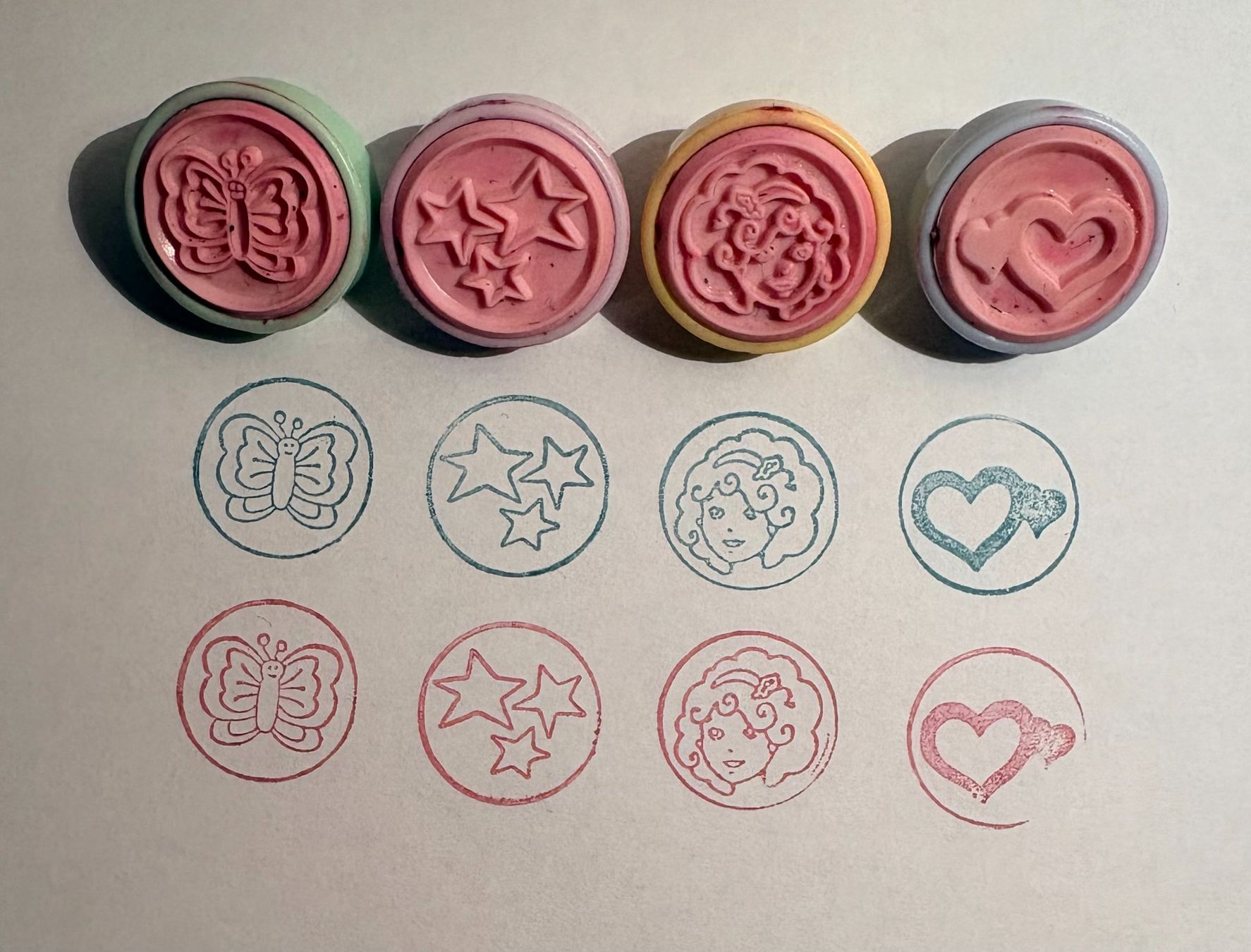 Polly Pocket Bluebird 1992 Stampin' School inkl. 4 Figuren (Gebraucht ...