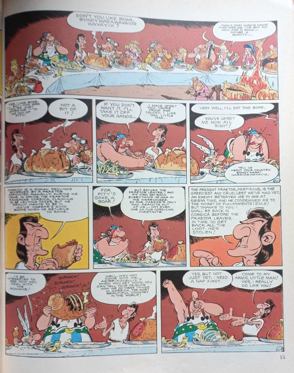 Comic - Asterix - in Corsica - English (Gebraucht) in Niederuzwil für ...