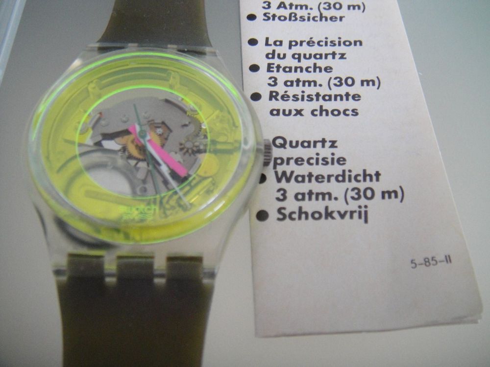 1985 SWATCH - TECHNO SPHERE | Kaufen auf Ricardo
