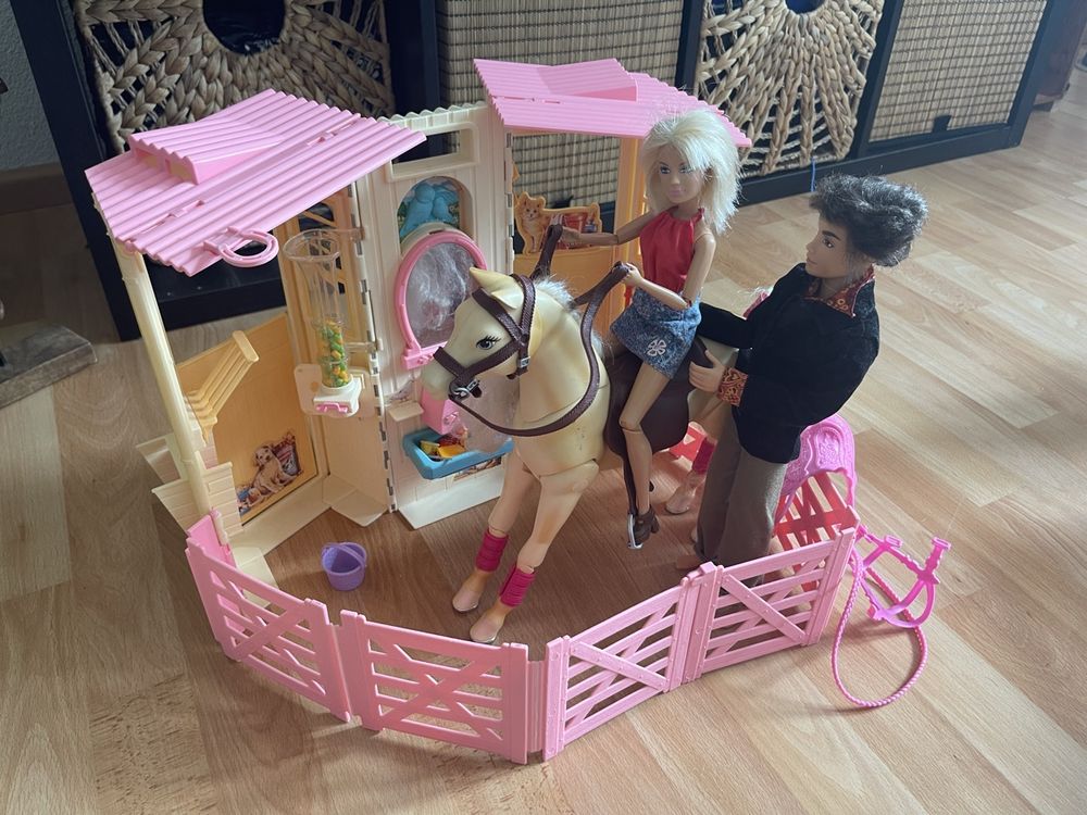 Barbie Pferdestall | Kaufen auf Ricardo