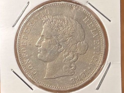 5 Franken 1888 Selten!!! | Kaufen auf Ricardo