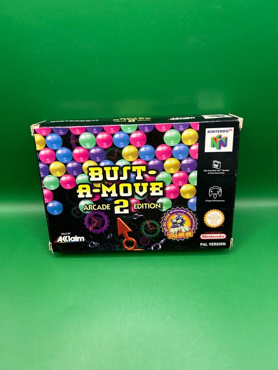 Bust-A-Move Arcade 2 Edition (OVP) - Nintendo 64 (Gebraucht) in ...