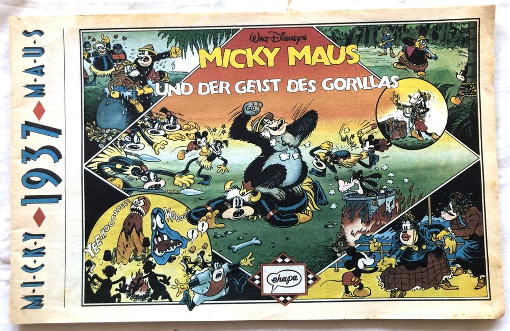 Micky Maus und der Geist des Gorillas - 1937 (Gebraucht) in ...