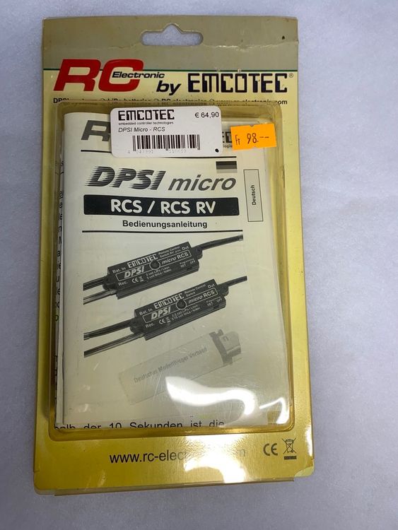 EMCOTEC DPSI Micro RCS Fernsteuerschalter | Kaufen auf Ricardo