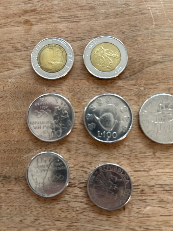 Italienische Lire - Seltene Jahrgänge, Top Zustand! (Gebraucht) in ...