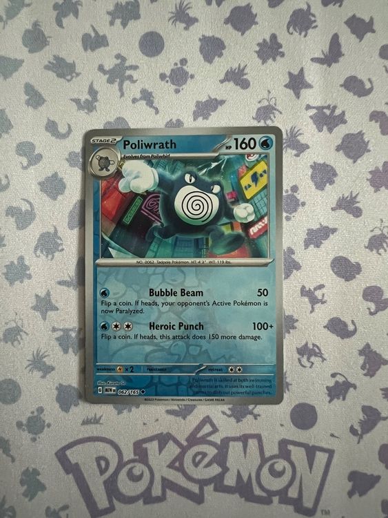 Pokémon 151 Poliwrath Reverse EN | Kaufen auf Ricardo